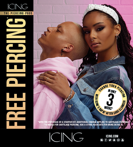 FREE Ear Piercing Every Day!* | Countryside Mall