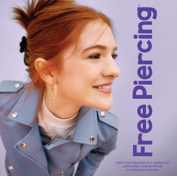 FREE Ear Piercing Every Day!* | Countryside Mall
